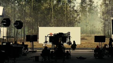 Behind the Scenes on Film Production Sho... | Stock Video | Pond5