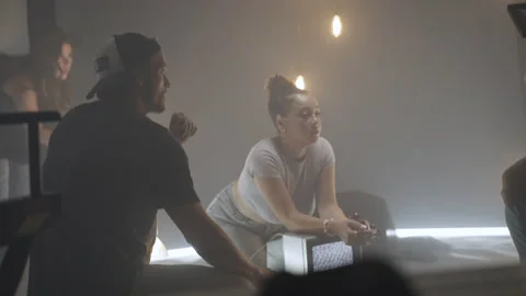 Behind the Scenes Footage of Camera Crew... | Stock Video | Pond5