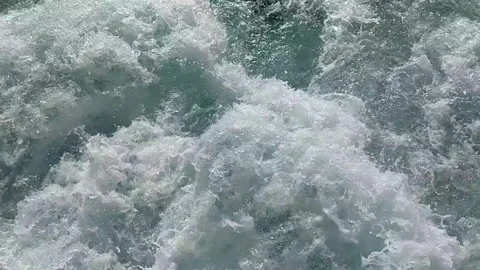 Behind View Of A Motor Boat, Speed Boat ... | Stock Video | Pond5