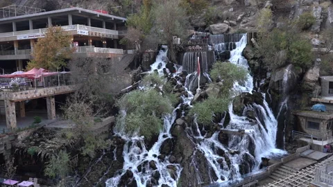 Bekhal Waterfall, Kurdistan, Iraq. Stati... | Stock Video | Pond5
