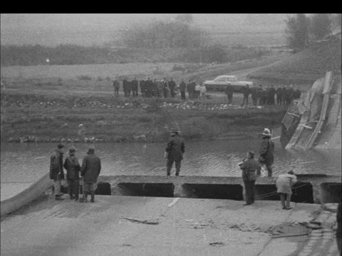 BELGIUM: TWO PEOPLE DIE AFTER BRIDGE COL... | Stock Video | Pond5