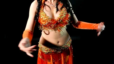 Belly dance - shake body parts | Stock Video | Pond5