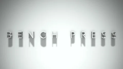 Bench Press Animation Stock Videos – Royalty-Free HD & 4K Videos | Pond5