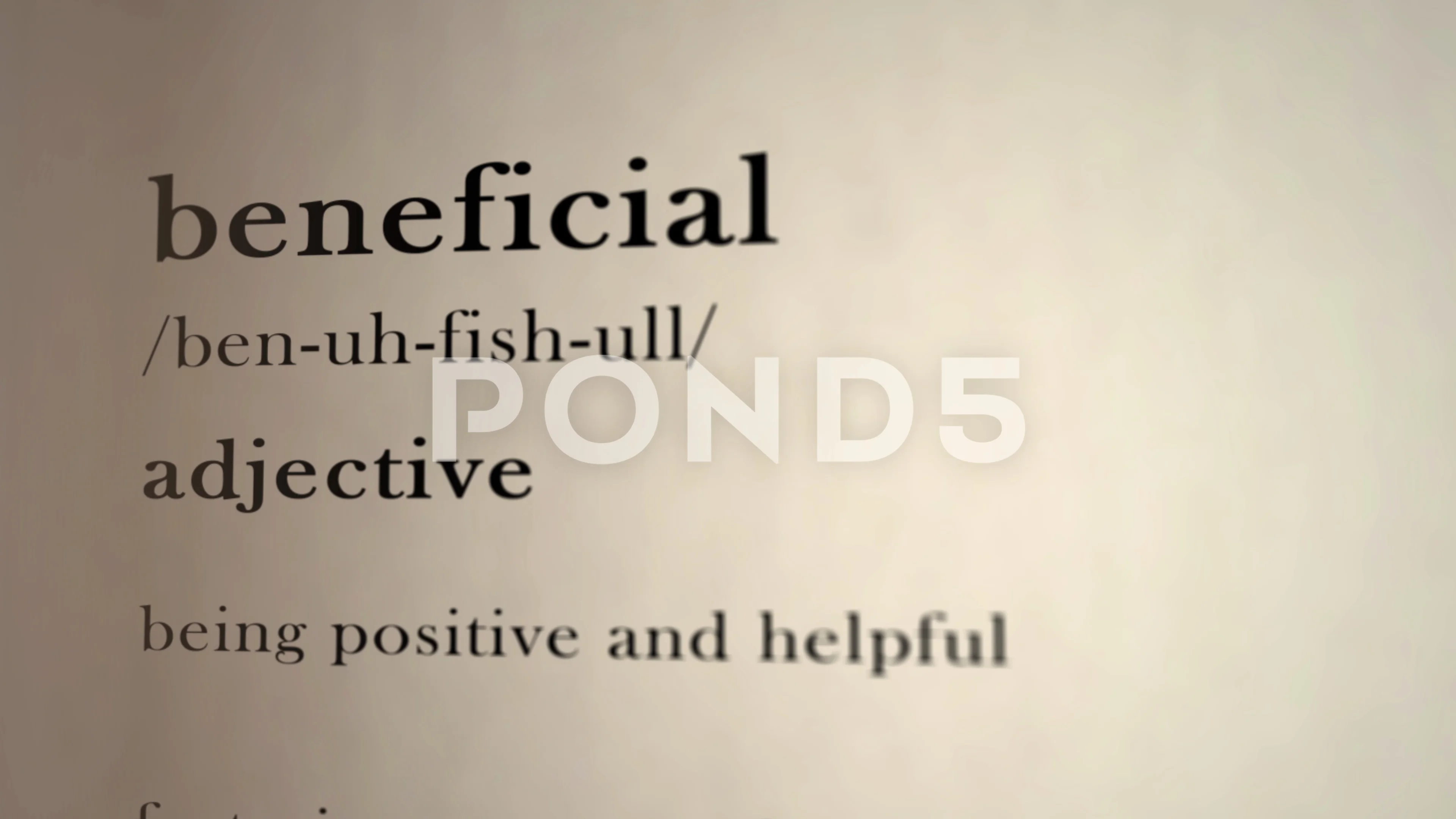 Beneficial Definition