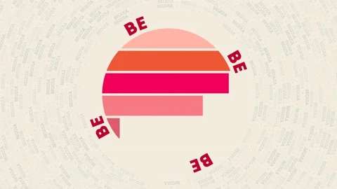 Bequia logo intro. Badge with the circul... | Stock Video | Pond5