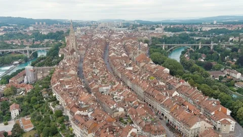 Bern, Switzerland. Bern Cathedral. Panor... | Stock Video | Pond5