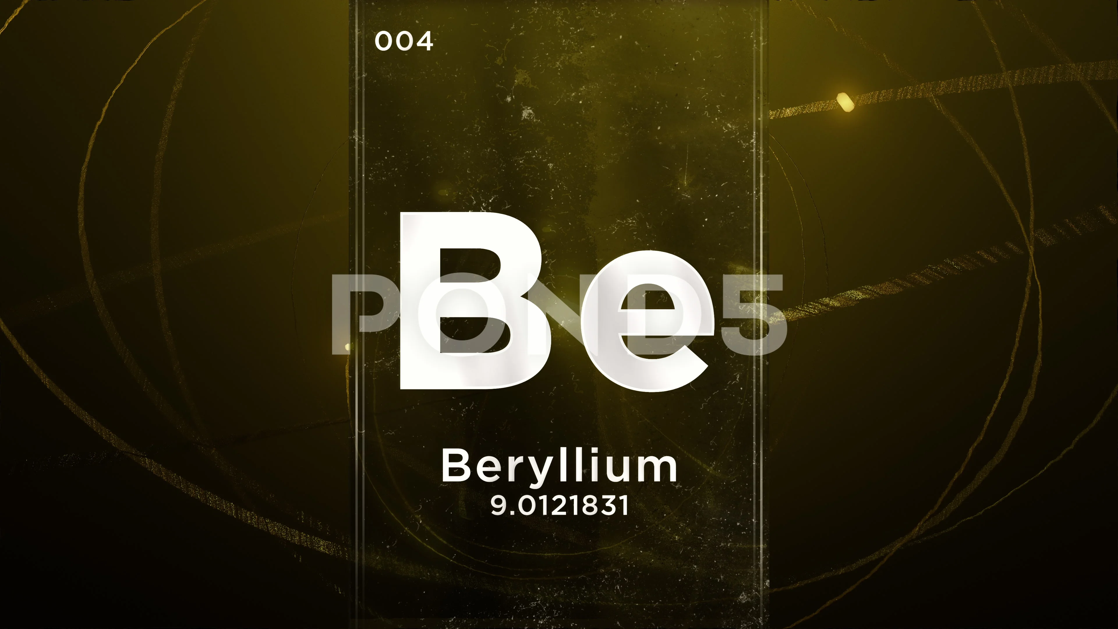 Beryllium Symbol