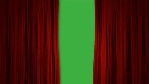 Curtain Green Screen Vertical Stock Video Footage | Royalty Free ...