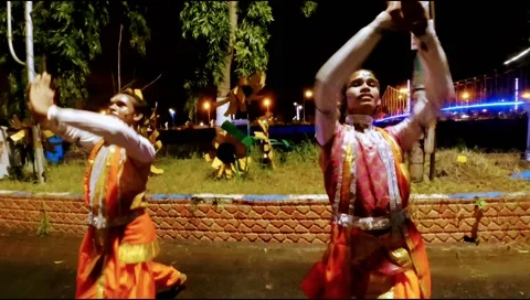 Best Patriotic Dance By Indian Dancer Fo... | Stock Video | Pond5