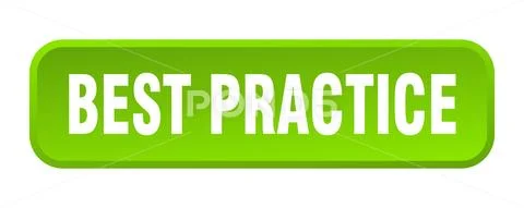 Best practice button. best practice square 3d push button: Graphic ...