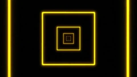 Best Yellow Square Shape Dynamic Animate... | Stock Video | Pond5