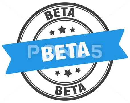 Beta stamp. beta label on transparent background. round sign ~ Clip Art ...
