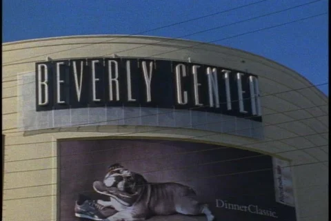 Beverly Center shopping mall in Los Ange... | Stock Video | Pond5