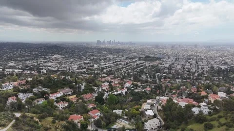 Beverly Hills Aerial Stock Video Footage | Royalty Free Beverly Hills ...
