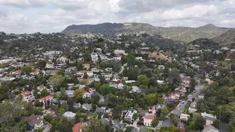 Beverly Hills Aerial Stock Video Footage | Royalty Free Beverly Hills ...