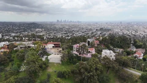 Beverly Hills Aerial Stock Video Footage | Royalty Free Beverly Hills ...