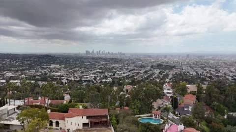 Beverly Hills Aerial Stock Video Footage | Royalty Free Beverly Hills ...