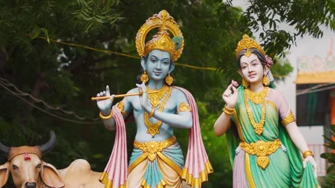 Bhuj, India: June 2nd, 2024- Statue of R... | Stock Video | Pond5