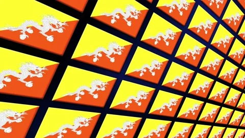 Bhutan Flag Animated Background 3d Anima... | Stock Video | Pond5