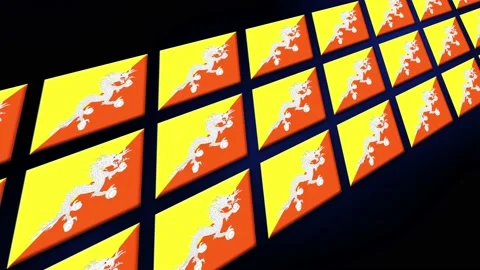 Bhutan Flag Animated Background 3d Anima... | Stock Video | Pond5