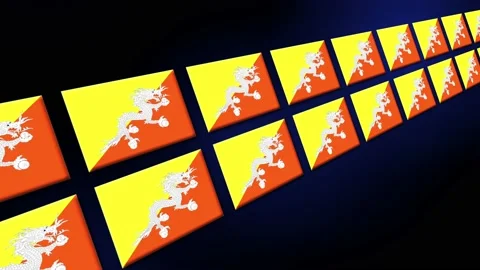 Bhutan Flag Animated Background 3d Anima... | Stock Video | Pond5