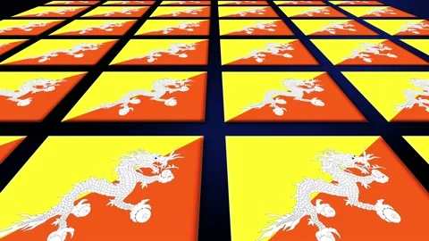 Bhutan Flag Animated Background 3d Anima... | Stock Video | Pond5