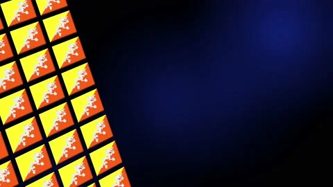 Bhutan Flag Animated Background 3d Anima... | Stock Video | Pond5