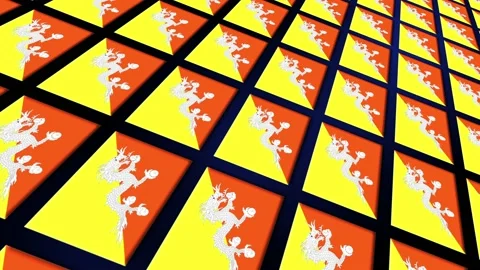 Bhutan Flag Animated Background 3d Anima... | Stock Video | Pond5