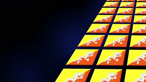Bhutan Flag Animated Background 3d Anima... | Stock Video | Pond5