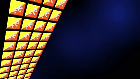 Bhutan Flag Animated Background 3d Anima... | Stock Video | Pond5