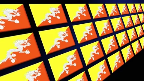 Bhutan Flag Animated Background 3d Anima... | Stock Video | Pond5