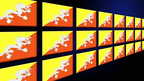 Bhutan Flag Animated Background 3d Anima... | Stock Video | Pond5