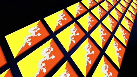 Bhutan Flag Animated Background 3d Anima... | Stock Video | Pond5