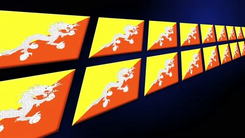 Bhutan Flag Animated Background 3d Anima... | Stock Video | Pond5