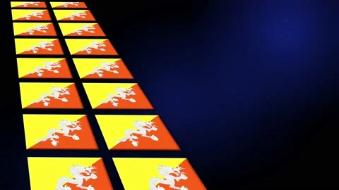 Bhutan Flag Animated Background 3d Anima... | Stock Video | Pond5