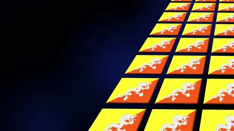 Bhutan Flag Animated Background 3d Anima... | Stock Video | Pond5