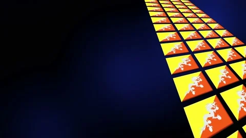 Bhutan Flag Animated Background 3d Anima... | Stock Video | Pond5