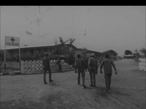 BIAFRA: RED CROSS HOSPITAL AT ACHI IN BI... | Stock Video | Pond5
