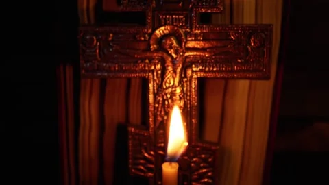 Bible With Cross Stock Videos – Royalty-Free HD & 4K Videos