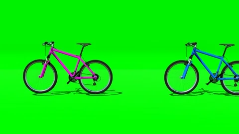 Bicycle Green Screen Stock Videos – Royalty-Free HD & 4K Videos