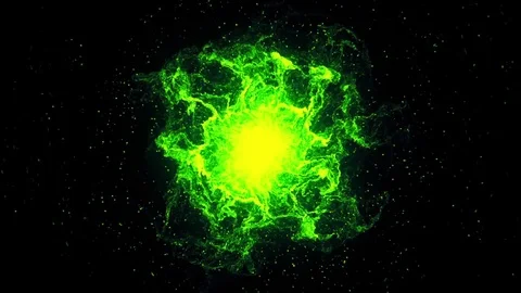 Big Bang Green Stock Footage ~ Royalty Free Stock Videos | Pond5