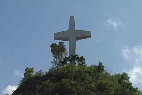 Big Cross in Bayamon 1 | Stock Video | Pond5