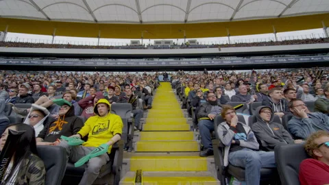 Big Crowd of nerds at Esports Gaming eve... | Stock Video | Pond5