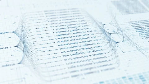 Big data technology and data science abs... | Stock Video | Pond5