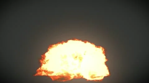 Big Explosion with Alpha mask. HD 1080. | Stock Video | Pond5