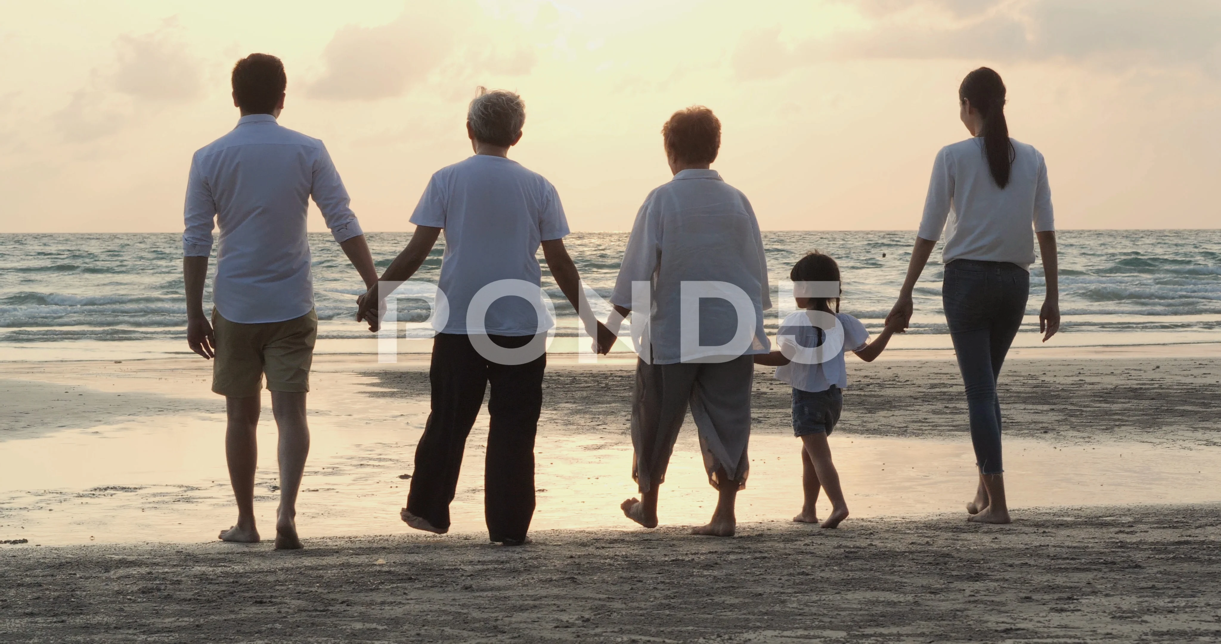 Family Walking Together