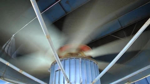 Industrial Ventilation Fan Stock Video Footage | Royalty Free ...