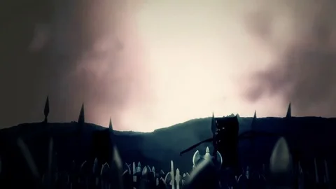 Big Medieval Army Walking to Battle Unde... | Stock Video | Pond5