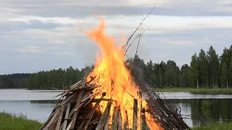 Midsummer Fire Stock Video Footage | Royalty Free Midsummer Fire Videos ...