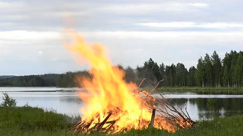 Midsummer Fire Stock Video Footage | Royalty Free Midsummer Fire Videos ...